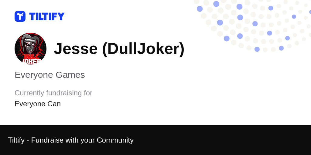 Tiltify Everyone Games
