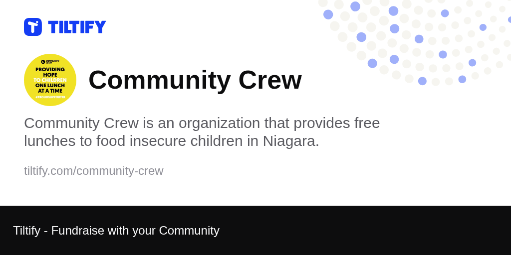 Tiltify - Community Crew