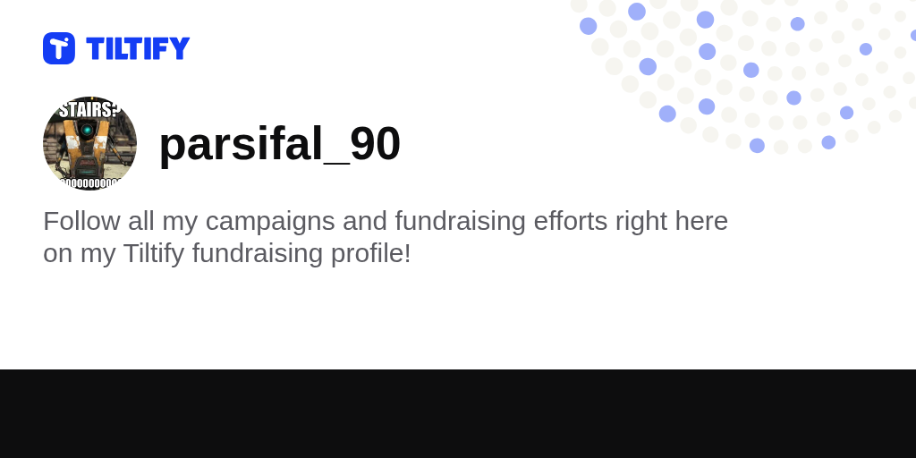 parsifal_90 on Tiltify